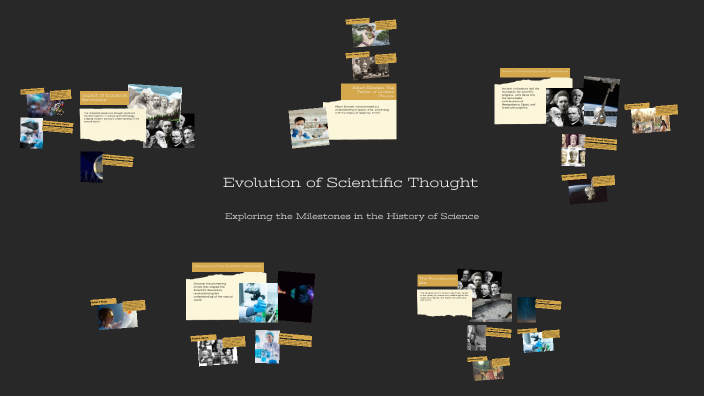 Evolution of Scientific Thought by ben van der Schyff on Prezi
