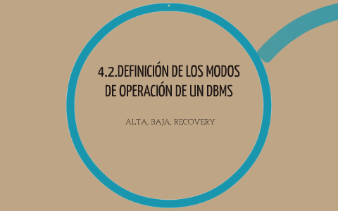 DEFINICIÓN DE LOS MODOS DE OPERACIÓN by Noemy Sanchez on Prezi