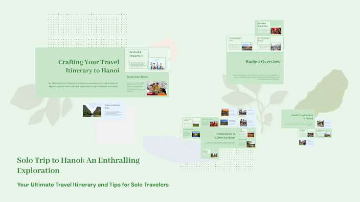 Solo Trip to Hanoi: An Enthralling Exploration by Sharvari Velankar on ...