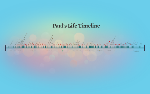 Timeline of the Life of Paul by Adrianne Rathmell