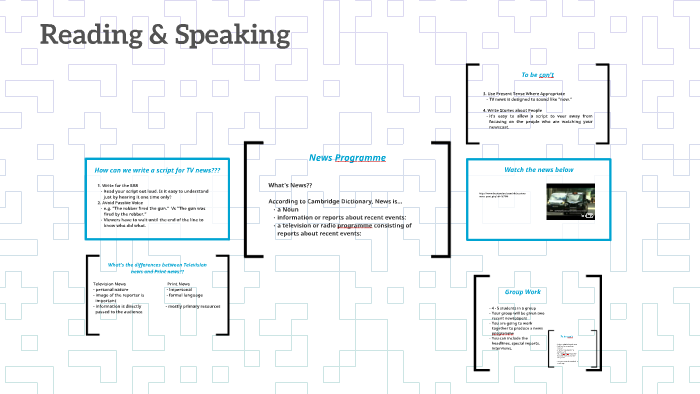 Reading & Speaking by on Prezi