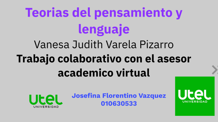teorias del pensamiento y lemguaje vanesa judith varela pizarro by ...
