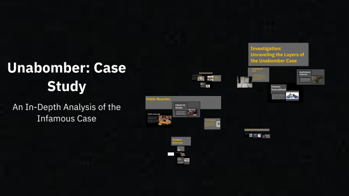 Unabomber: Case Study by Brady Franson on Prezi