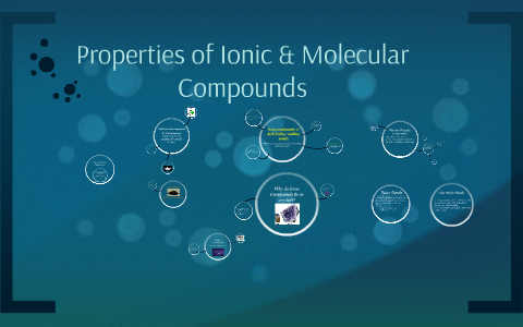 Properties of Ionic & Molecular Compounds by Arianna Azri on Prezi