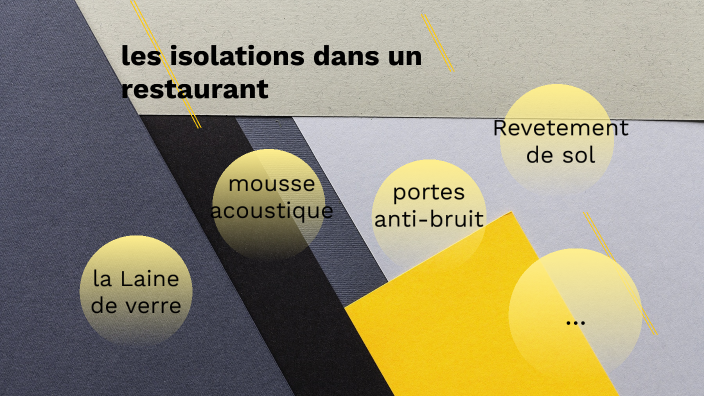 les different types d'isolants by Lucas Colomer on Prezi