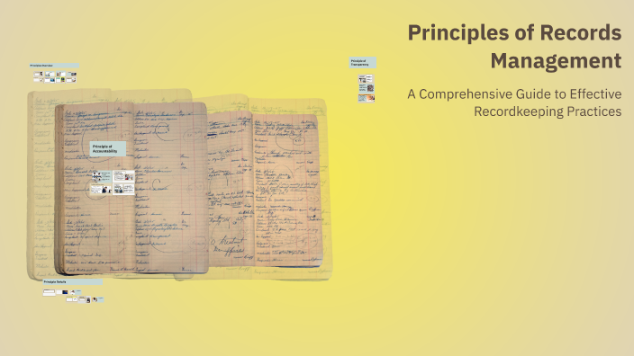 Principles of Records Management by Renecynth Jaurigue on Prezi