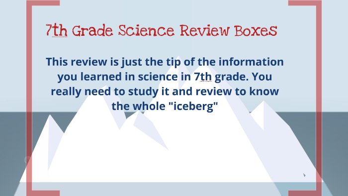 7th grade Science Review Boxes by Emily Truslow on Prezi