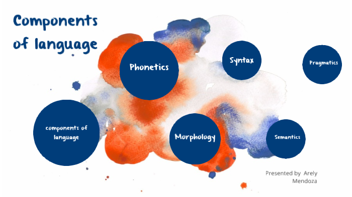 Components of language by Arely Mendoza