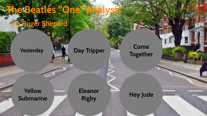 The Beatles "One" Analysis by Roger Shepard on Prezi