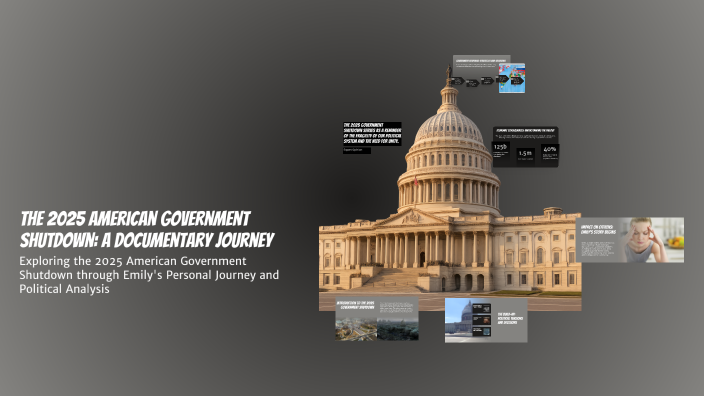 The 2025 American Government Shutdown: A Documentary Journey by Sofie ...