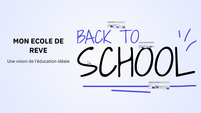 MON ECOLE DE REVE by Slil Beuo on Prezi