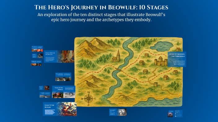 The Hero's Journey in Beowulf: 10 Stages by Levi Shepherd on Prezi
