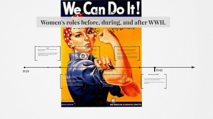 Women's roles before, during, and after WWII. by Branodn Salinas on Prezi