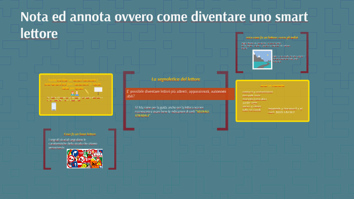 Nota ed annota by Sabina Minuto on Prezi