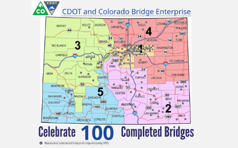 CDOT and CBE Celebrate 100 Completed Bridges by Carolyn Baudermann on Prezi