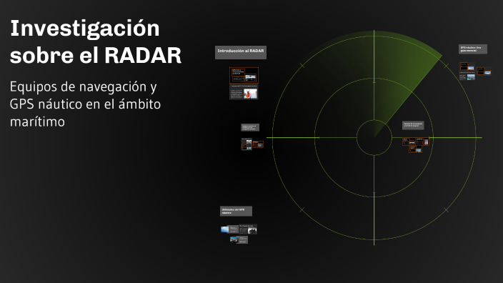 Investigación sobre el RADAR by Aaron Houghton on Prezi