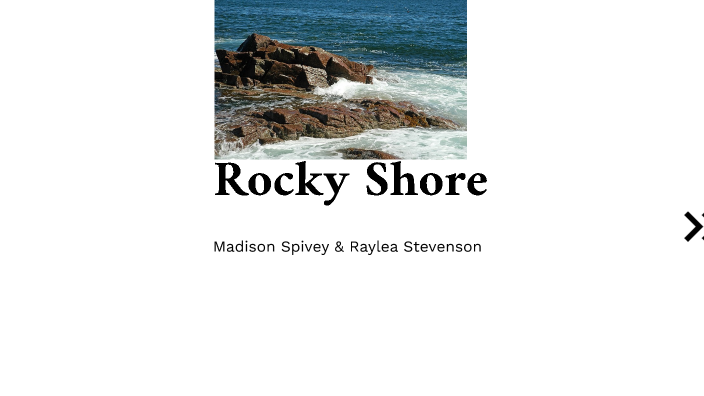 Rocky Shore by Madison Spivey on Prezi