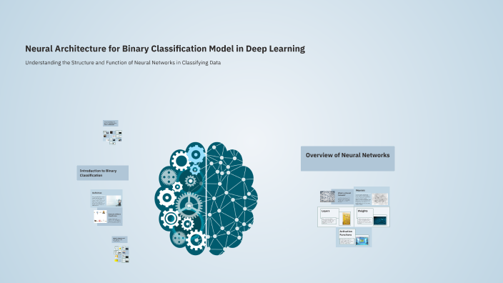 Neural Architecture for Binary Classification Model in Deep Learning by ...