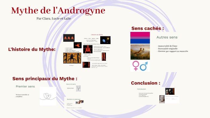 mythe de l'androgyne by Lalie Barré on Prezi