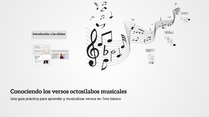 Conociendo los versos octosílabos musicales by Stephanie Alvarado on Prezi