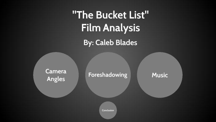 The Bucket List Film Analysis by Caleb Blades on Prezi