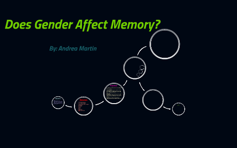 Does Gender Affect Memory? by Andrea Martin on Prezi