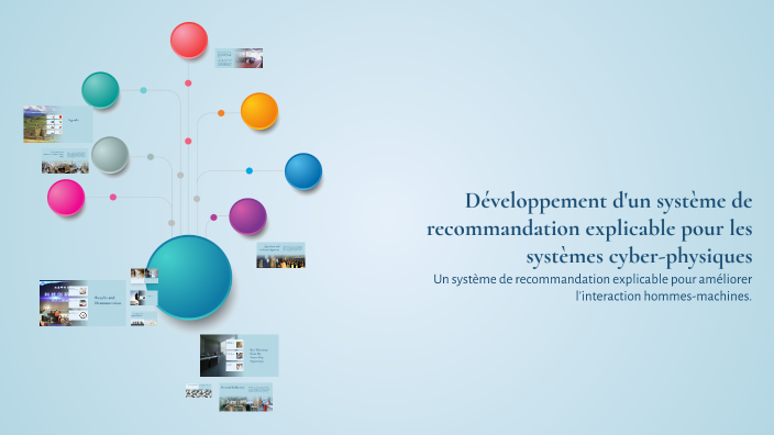 Développement d'un système de recommandation explicable pour les ...