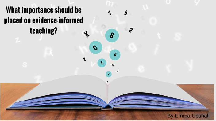 What importance should be placed on evidence-informed teaching? by Emma ...