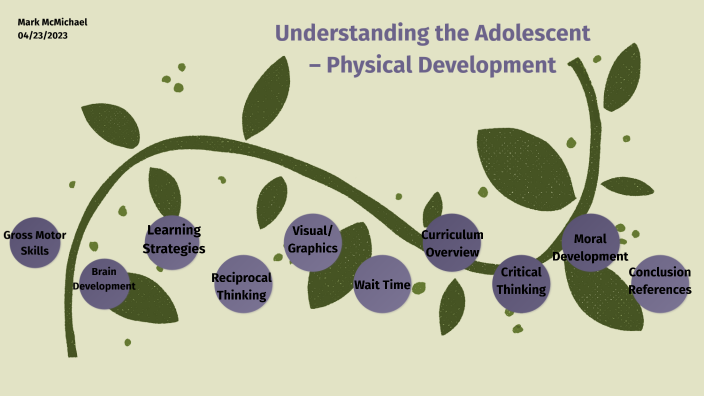 Understanding the Adolescent – Physical Development by Mark McMichael ...