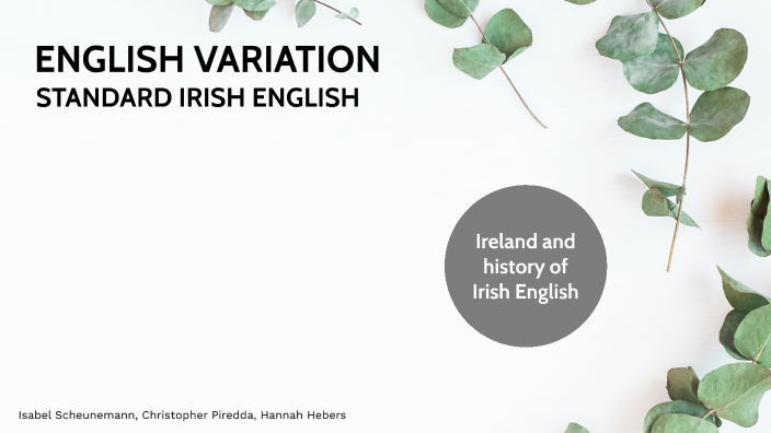 ENGLISH VARIATION by Hannah He on Prezi