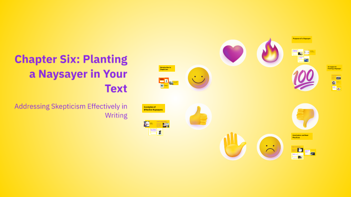 Chapter Six: Planting a Naysayer in Your Text by L B on Prezi