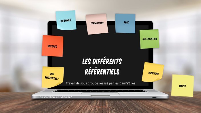 Les différents Référentiels by Christelle Dangelser Gaie on Prezi