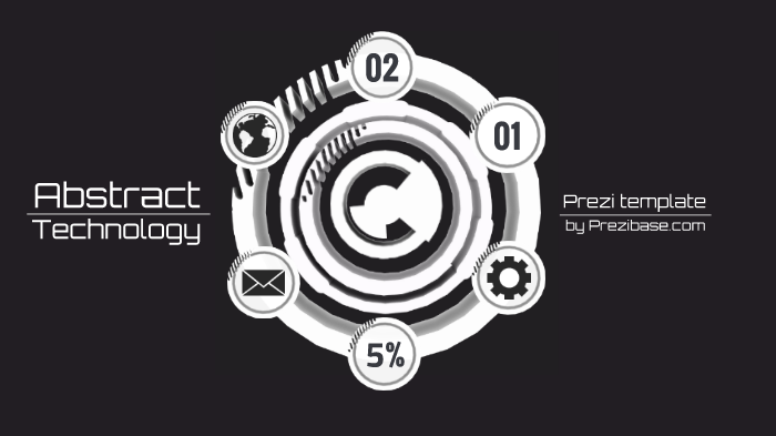 Abstract Technology Prezi Next Template By Prezi Templates By