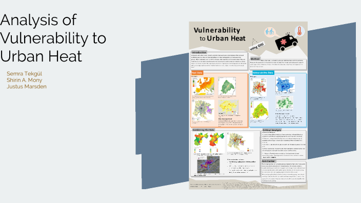 Urban Heat Vulnerability by Gustav Gustavsson on Prezi