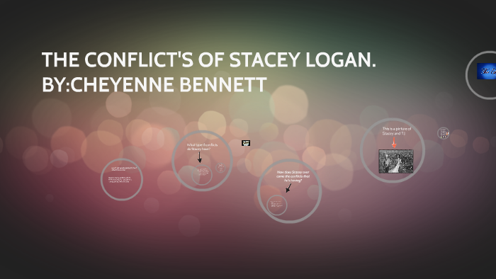 THE CONFLICT'S OF STACEY LOGAN. by Cheyenne Bennett on Prezi