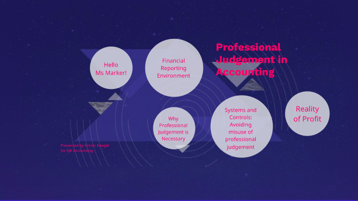 Professional Judgement in Accounting by Simon Keegel on Prezi
