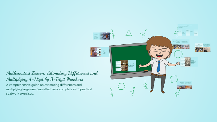 Mathematics Lesson: Estimating Differences and Multiplying 4-Digit by 3 ...