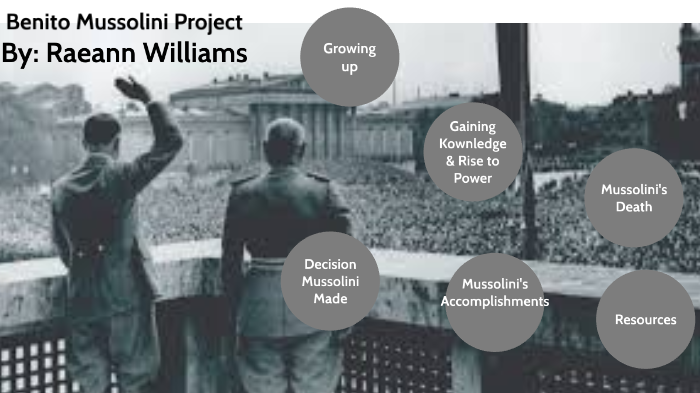 Benito Mussolini Project by Raeann Lynn on Prezi