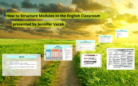 How to Structure Modules in the English Classroom by Jennifer Vacek on ...