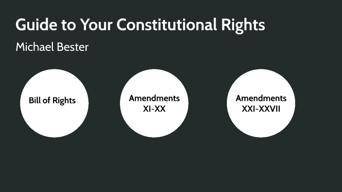 Guide to your Constitutional rights by Michael Bester on Prezi