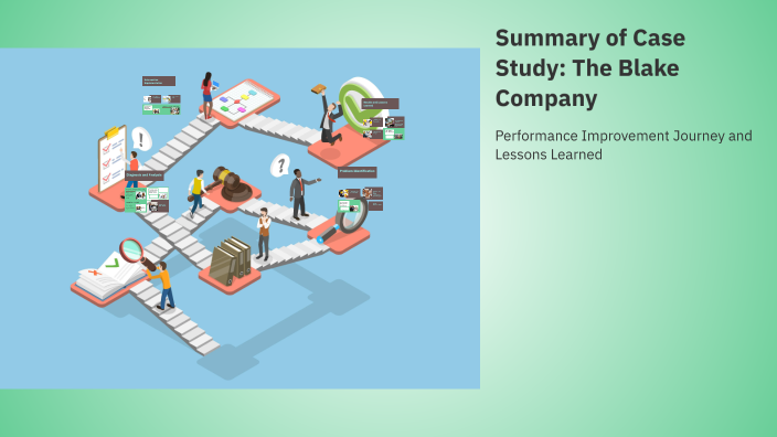 Summary of Case Study: The Blake Company by Hunter Floyd on Prezi
