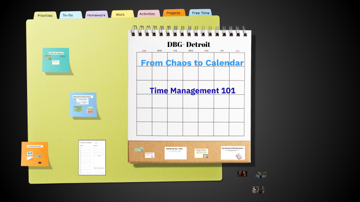 Chaos To Calendar by T MAC on Prezi