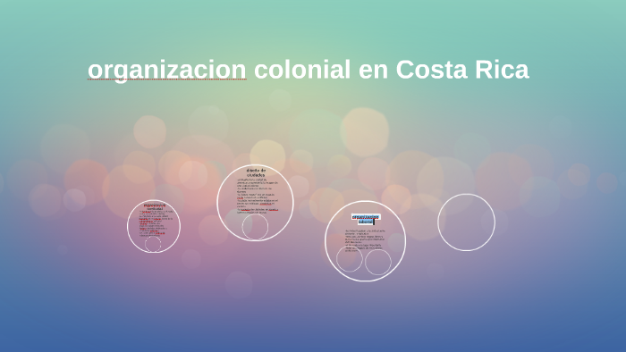 organizacion colonial en Costa Rica by luis robles on Prezi