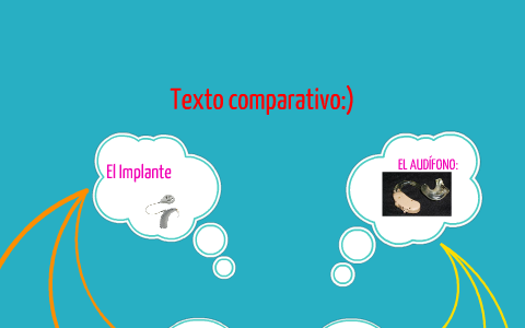 texto comparativo by javier sánchez pañero on Prezi
