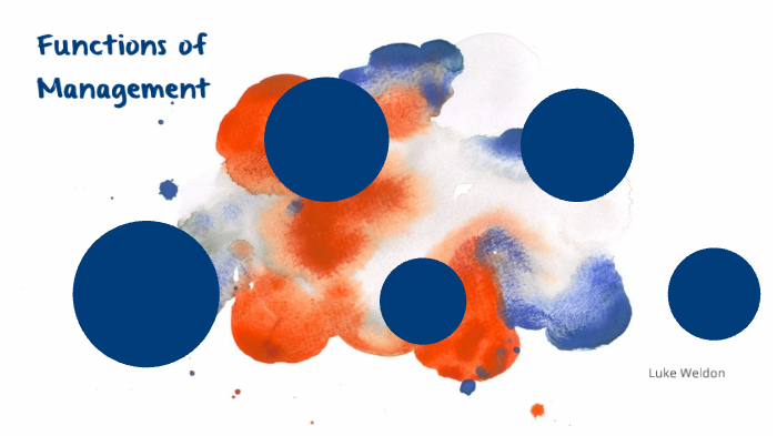 Functions of Management by luke weldon on Prezi
