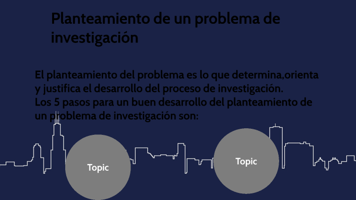 Planteamiento de un problema de investigación by Franco Rodriguez ...