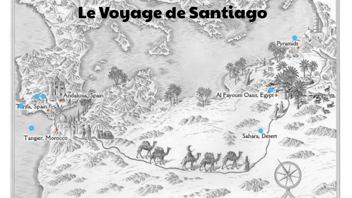 Santiagos Map by Bryce Nielsen on Prezi