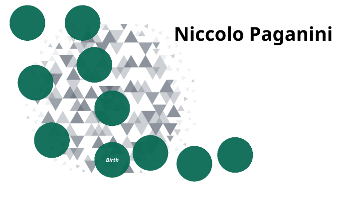 Niccolo Paganini by Peter Castelli on Prezi
