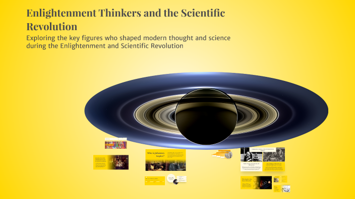 Enlightenment Thinkers and the Scientific Revolution by Giovanni ...