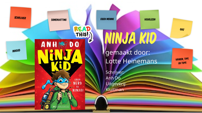 Ninja kid boekpresentatie lotte by Lotte Heinemans on Prezi